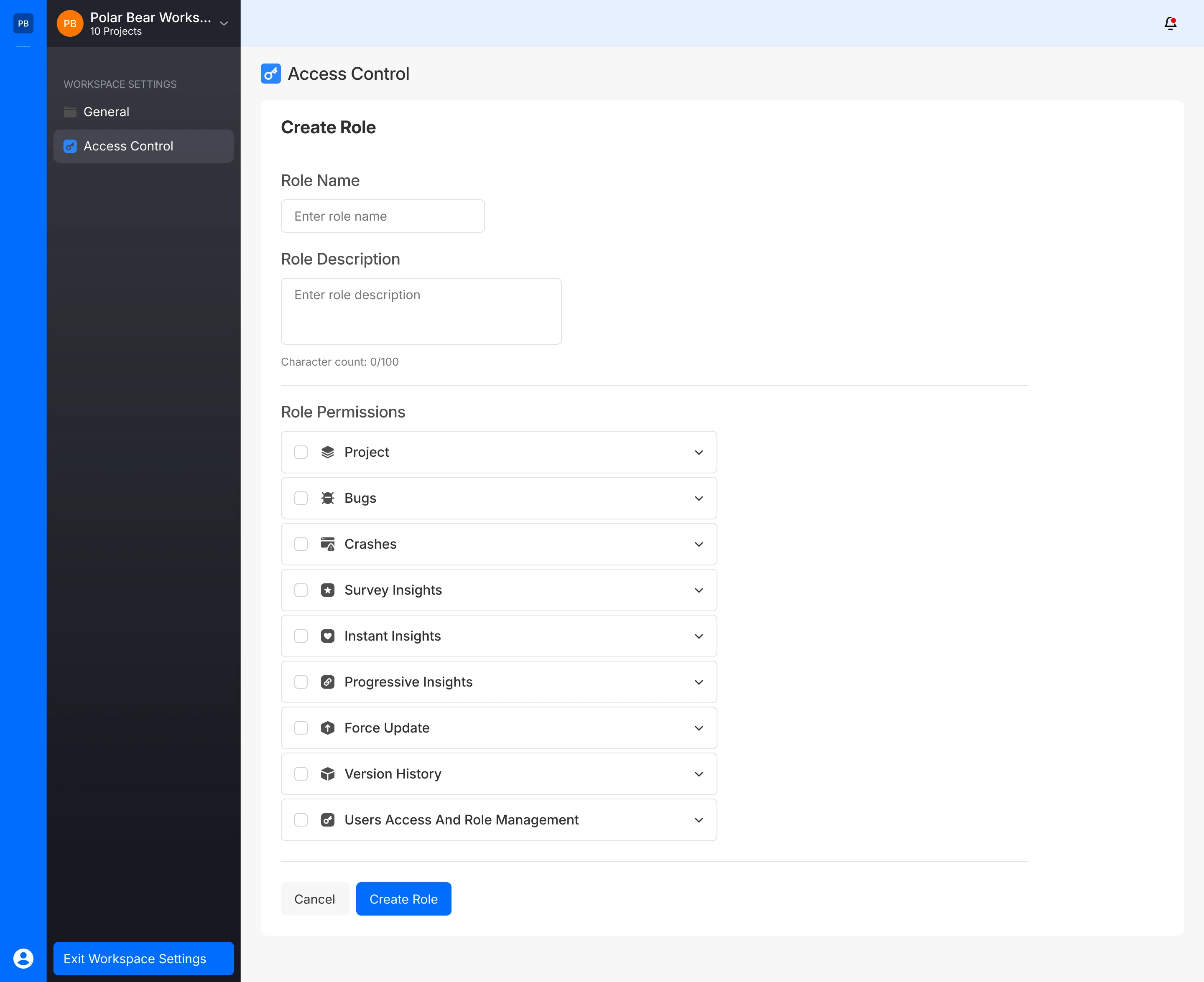 Access Control & Permissions - Web | FusionSuite Help