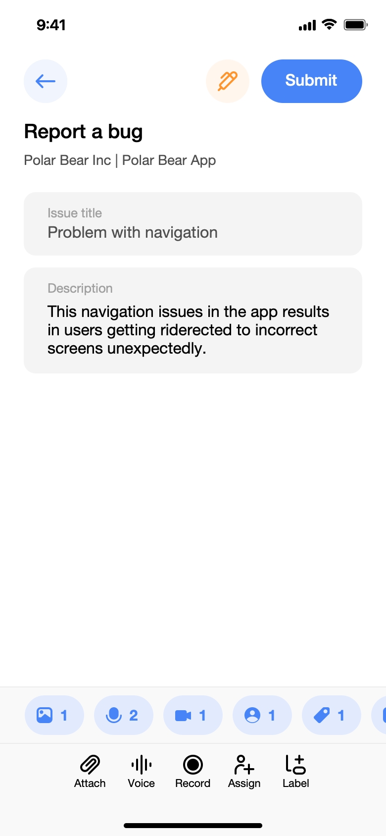 Bug Reporting Guide – iOS | FusionSuite Help